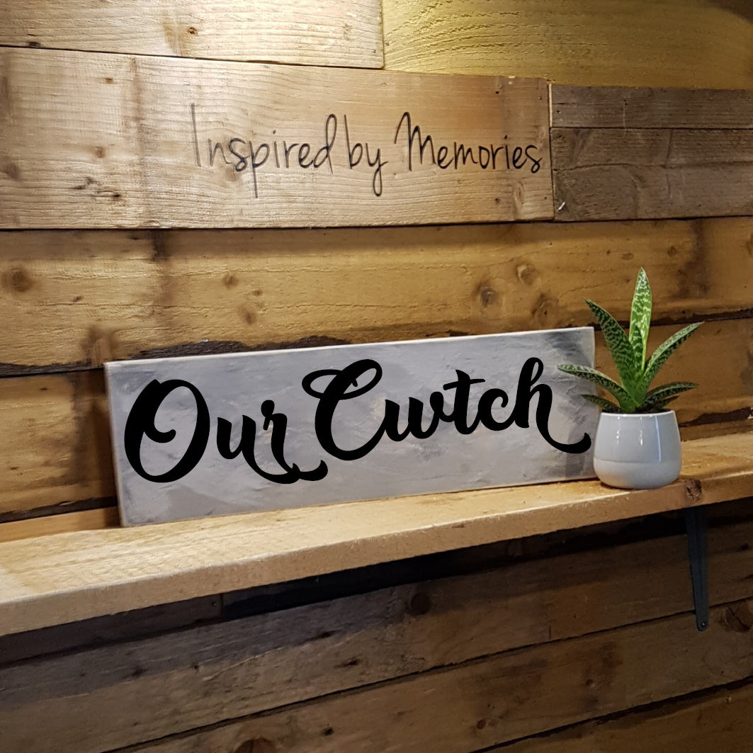 Our Cwtch sign – Moriah Print